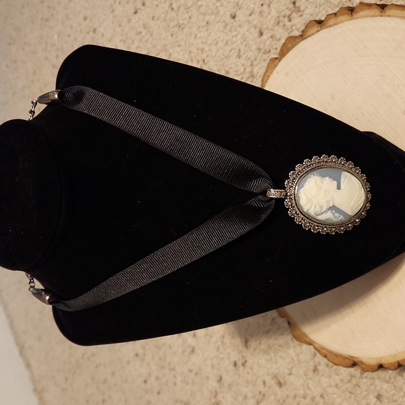 Express | Jewelry | Vintage Express Cameo Design Necklace | Poshmark